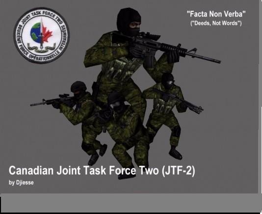 Canadian Joint Task Force Two (JTF-2) Mod for Counter-Strike 1.6 | CS1 ...