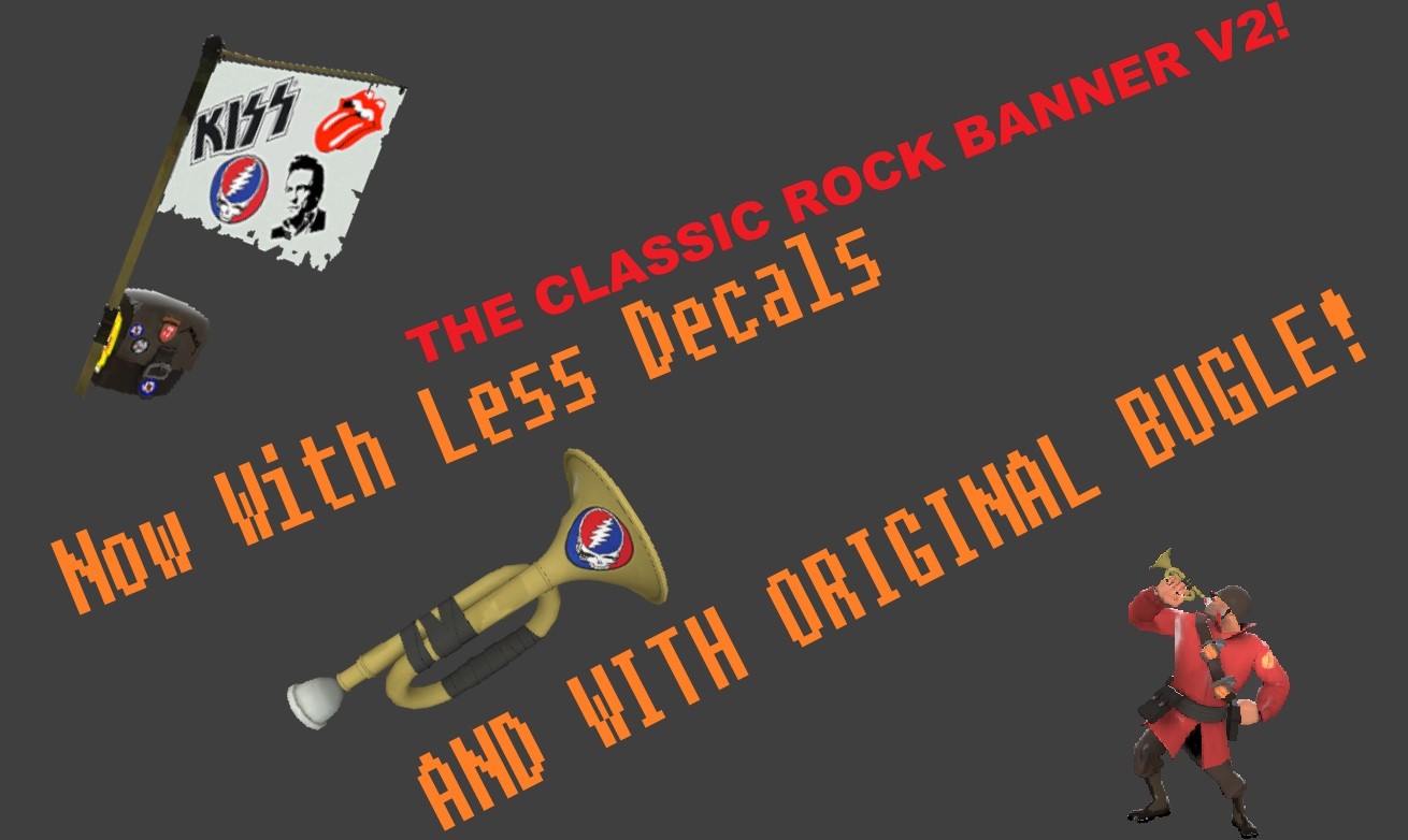 The Classic Rock Buff Banner V2 Mod for Team Fortress 2 | TF2 Mods