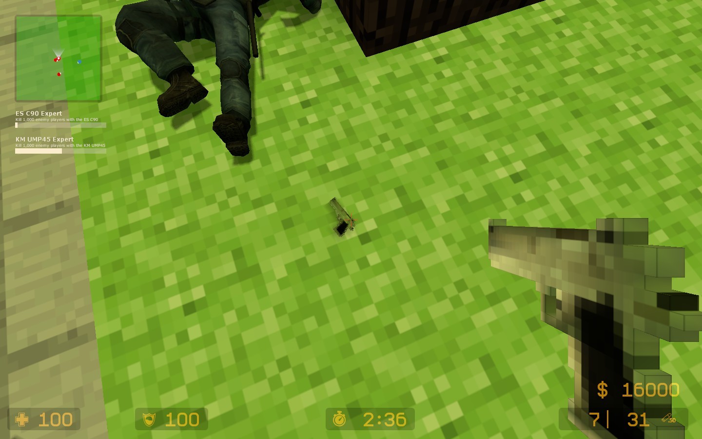 Minecraft Deagle Mod for Counter-Strike: Source | CS:S Mods