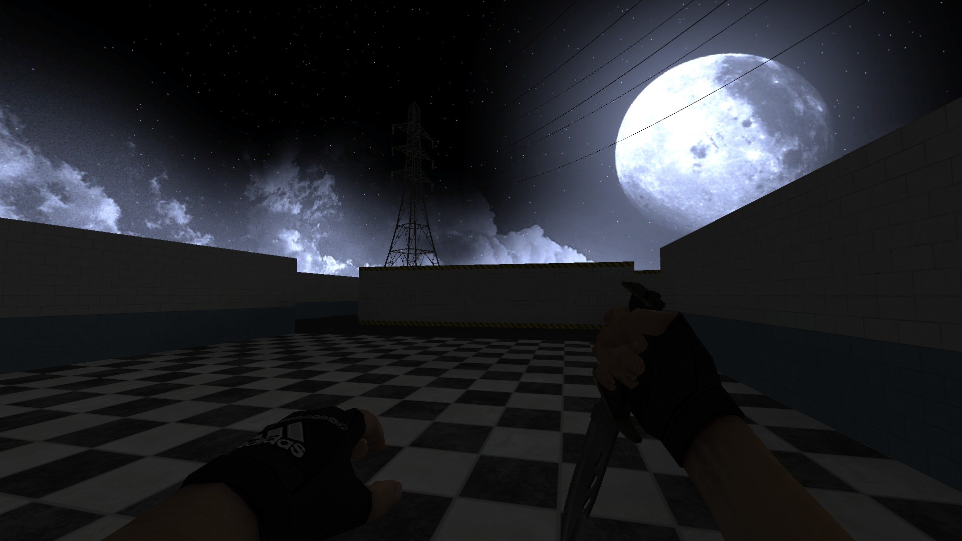 gg_power_tower_night [Counter-Strike: Source] [Mods]