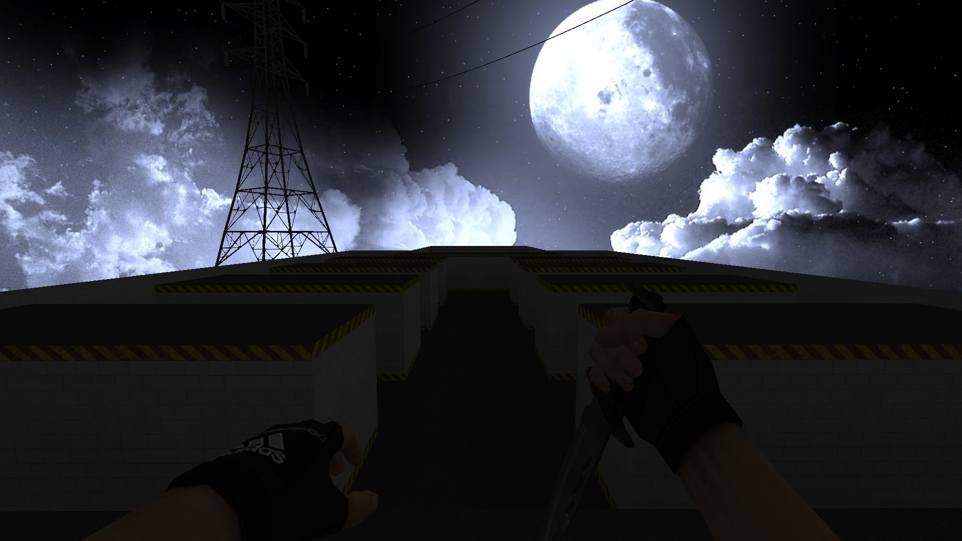 gg_power_tower_night [Counter-Strike: Source] [Mods]