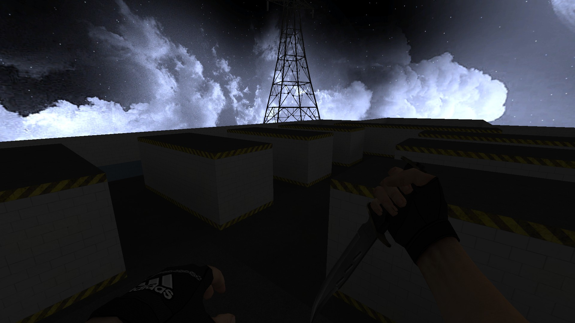 gg_power_tower_night [Counter-Strike: Source] [Mods]