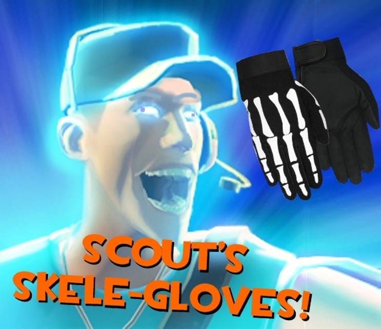 Scout's Skele-Gloves Mod for Team Fortress 2 | TF2 Mods