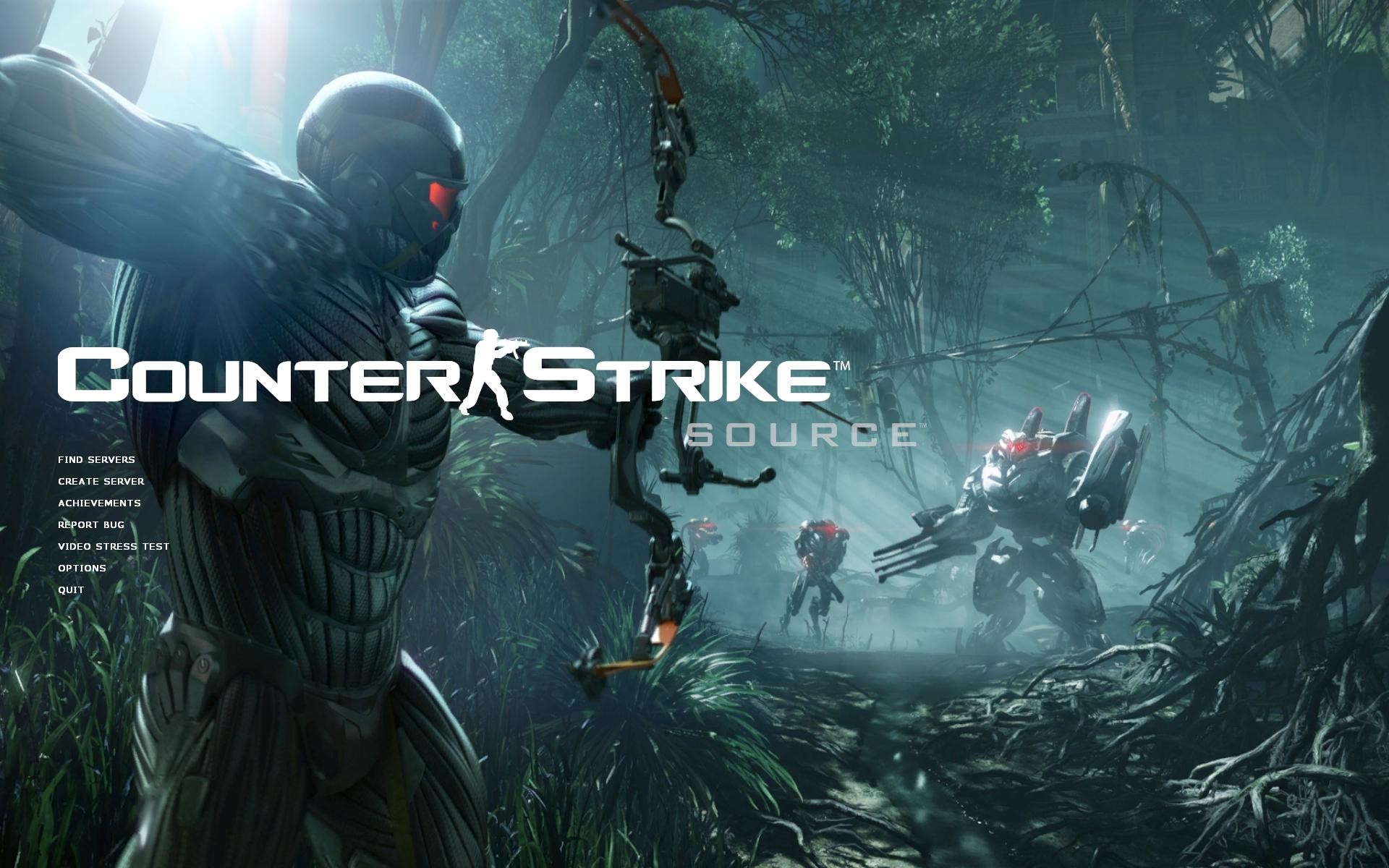 Crysis 3 background pack Mod for Counter-Strike: Source | CS:S Mods