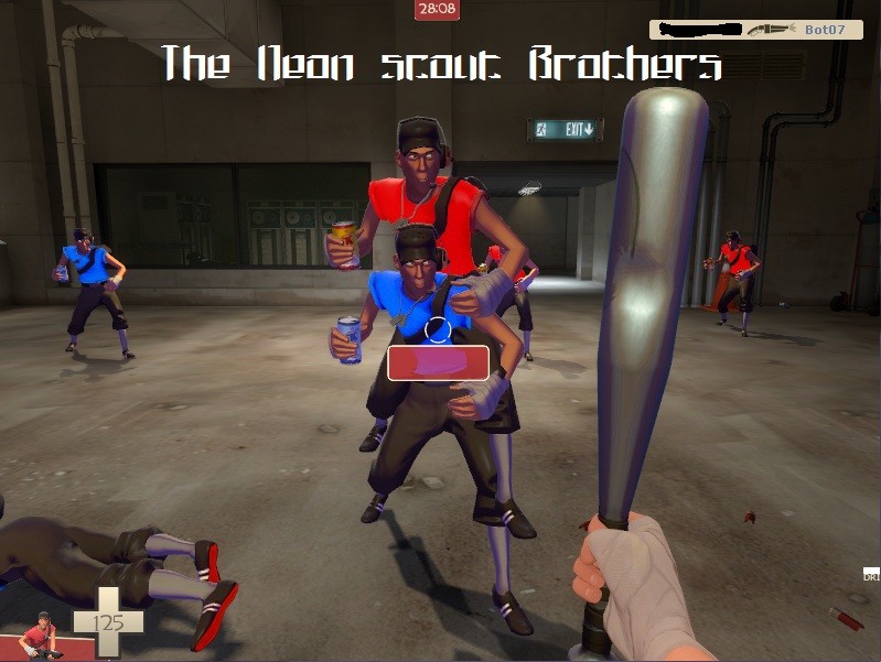 The Neon scout brothers [Team Fortress 2] [Mods]