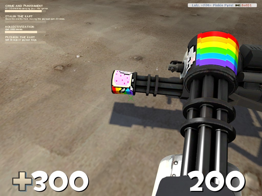 Nyan Cat Minigun Mod for Team Fortress 2 | TF2 Mods