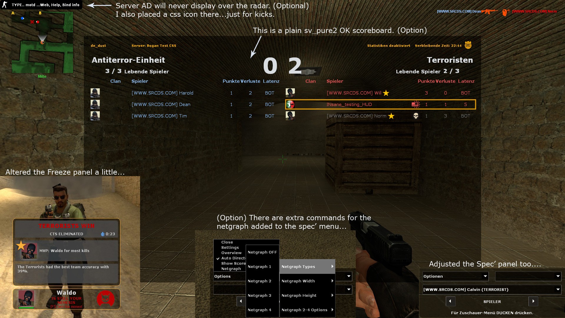 INsanes CSS GUI and HUD Ver8.2 (Updated) Mod for Counter-Strike: Source ...