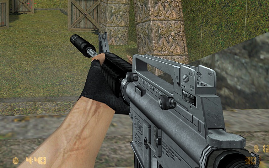 Two-Tone M4A1 Mod for Counter-Strike 1.6 | CS1.6 Mods
