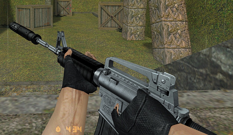 Two-Tone M4A1 Mod for Counter-Strike 1.6 | CS1.6 Mods