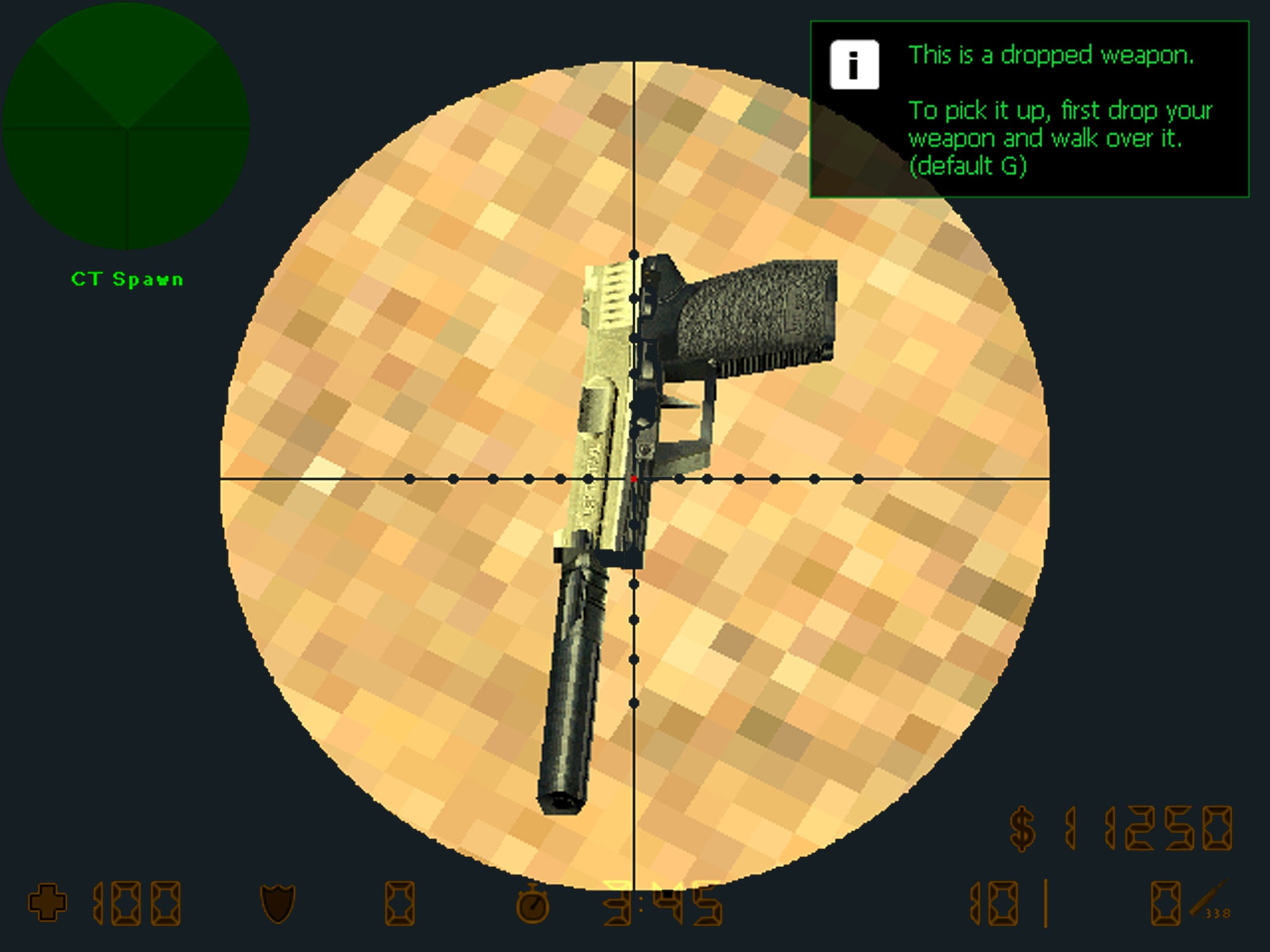 White Slide USP [Counter-Strike: Condition Zero] [Mods]