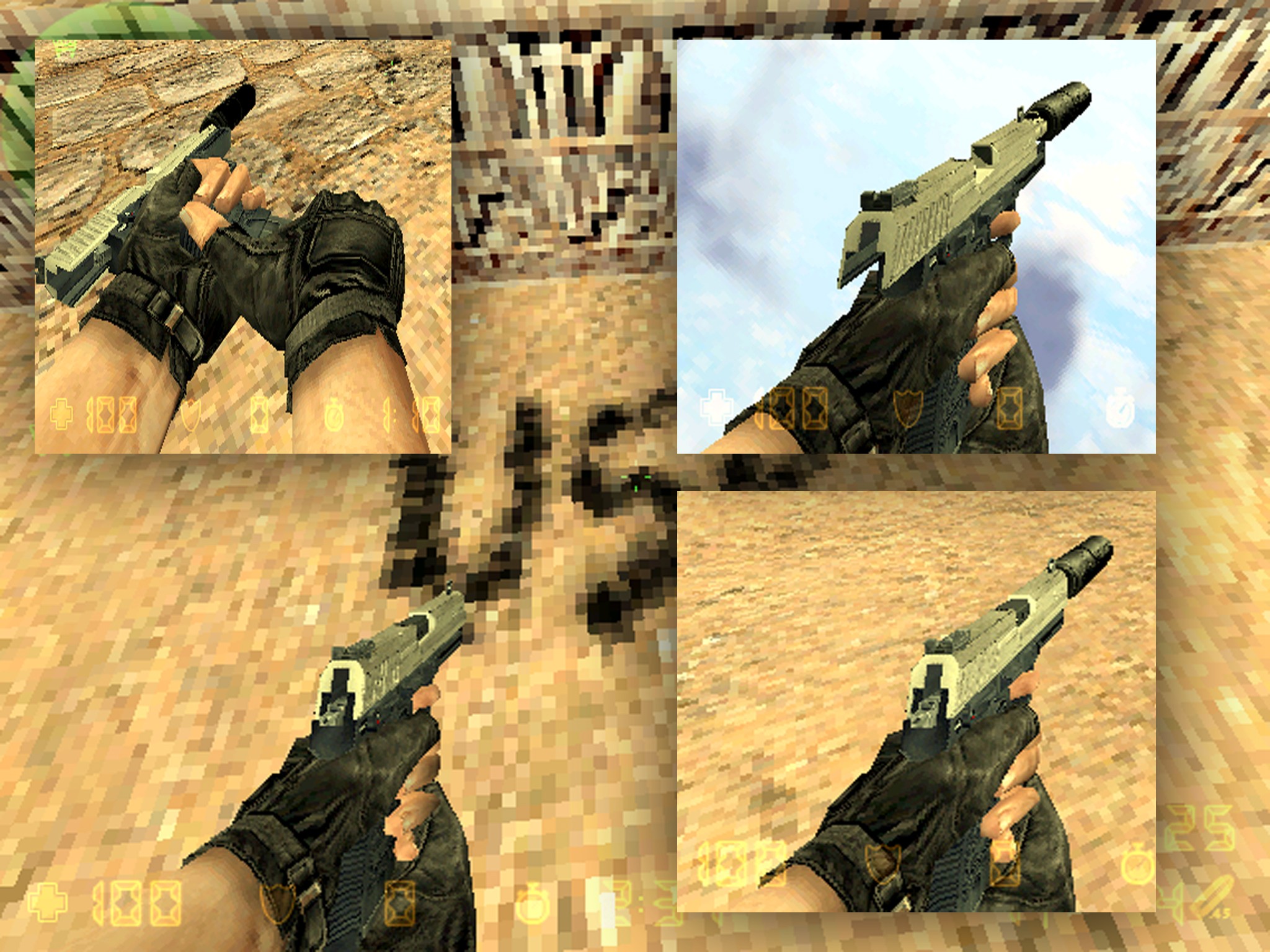 White Slide USP Mod for Counter-Strike: Condition Zero | CS:CZ Mods