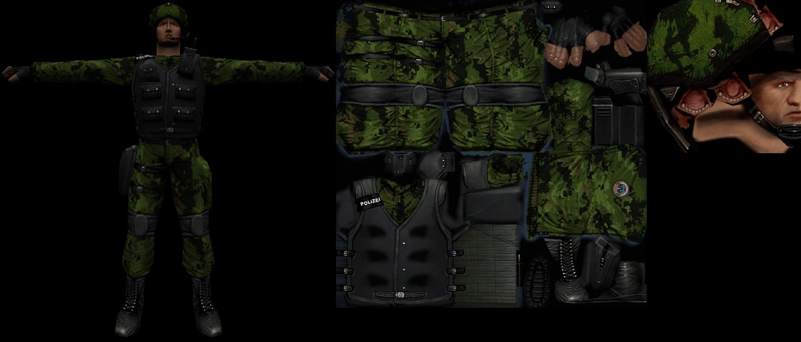 forest_digi_camo_gsg9_cz Mod for Counter-Strike: Condition Zero | CS:CZ ...