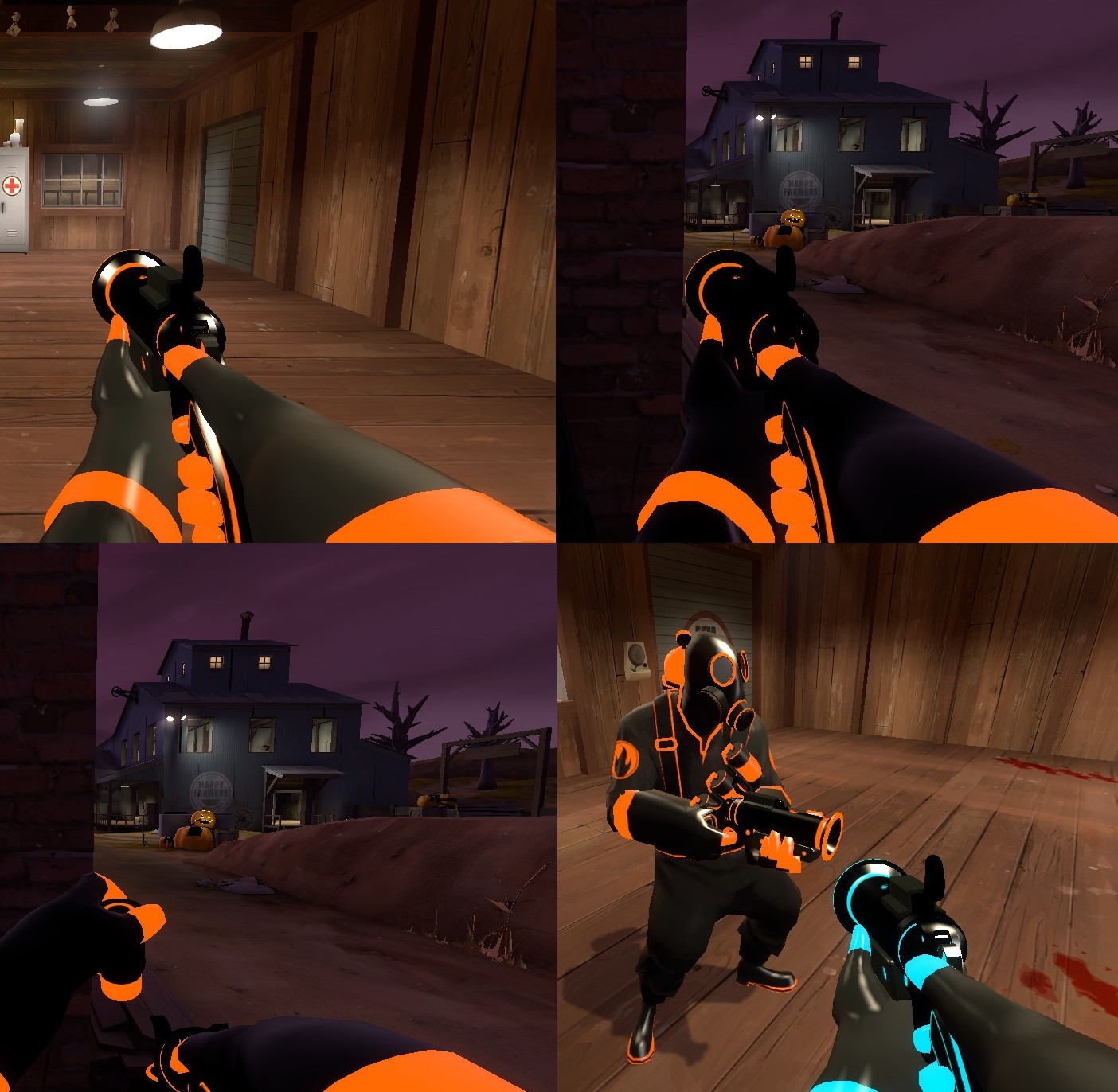 Tron Fortress: Flare Gun [Team Fortress 2] [Mods]