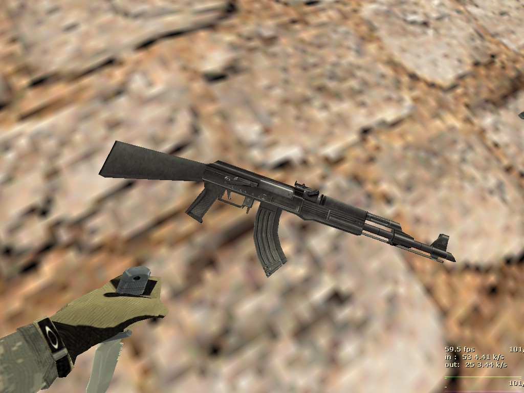 CSO AKM on CZ arms by jc980 Mod for Counter-Strike: Condition Zero | CS ...