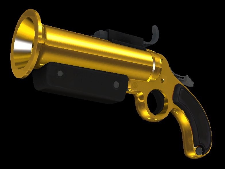 The Golden Flaregun Mod for Team Fortress 2 | TF2 Mods