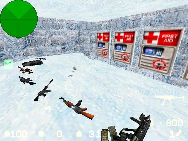 jail_snow_mummy Mod for Counter-Strike 1.6 | CS1.6 Mods