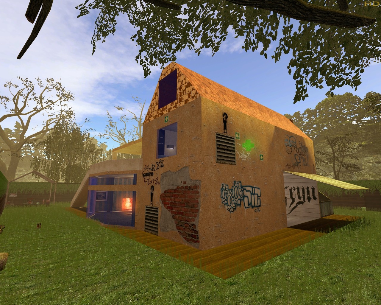 dm_ob_combat_house_hd_rc1 Mod for Half-Life 2: Deathmatch | HL2:DM Mods