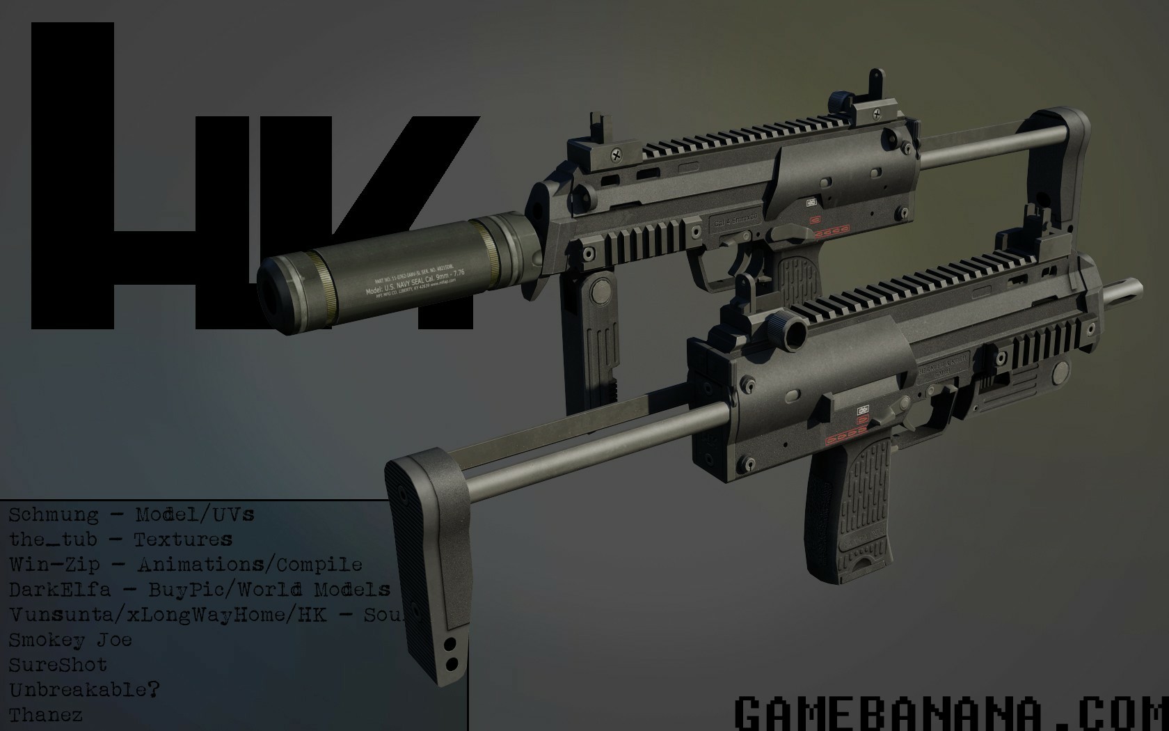 H&K MP7A1 Mod for Counter-Strike: Source | CS:S Mods