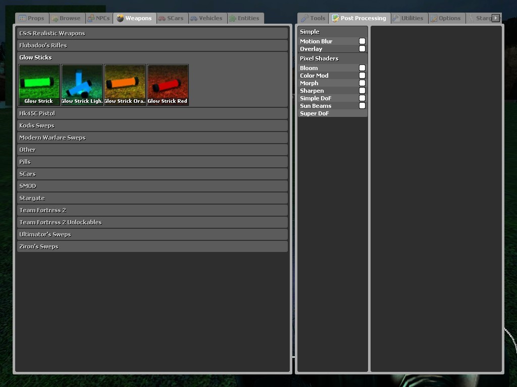 Glow Stick sweps Mod for Garry's Mod | GMod Mods