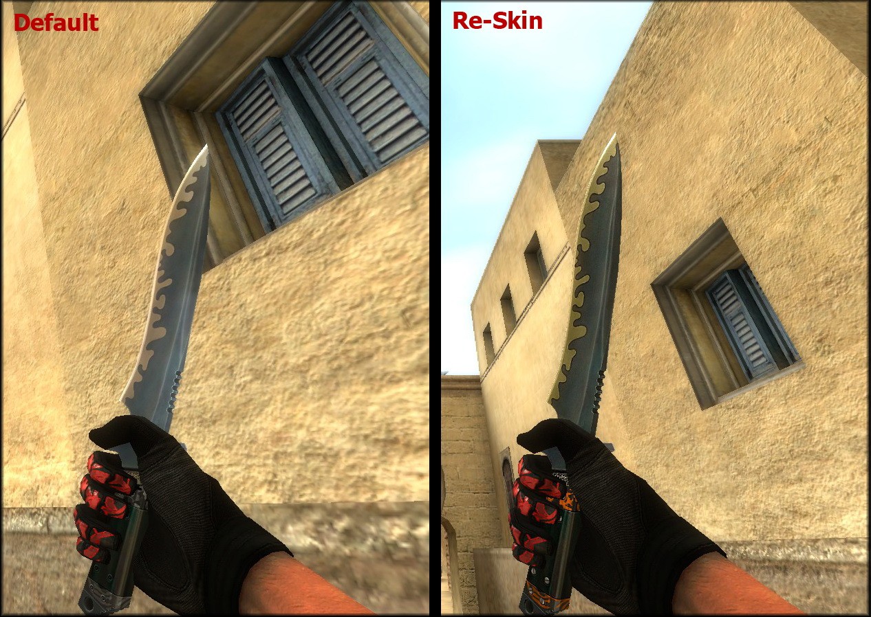 Re-skin knife (Light bump and Hi-Res) [Counter-Strike: Source] [Mods]