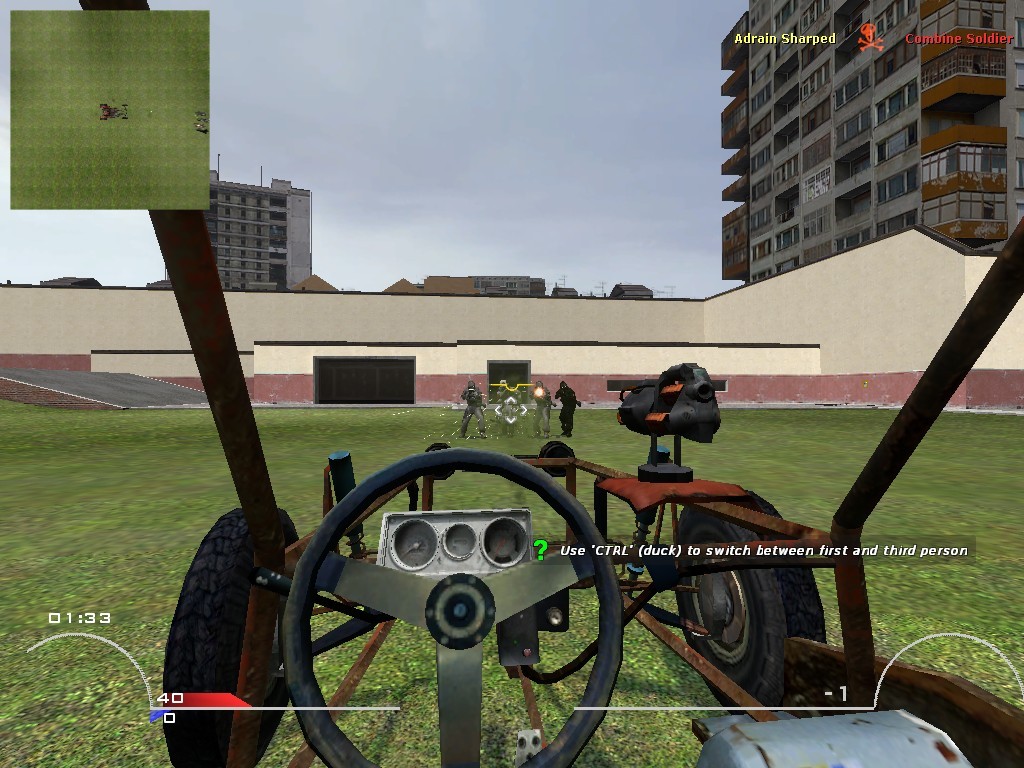 Buggy and Airboat with Gun Mod for Garry's Mod | GMod Mods