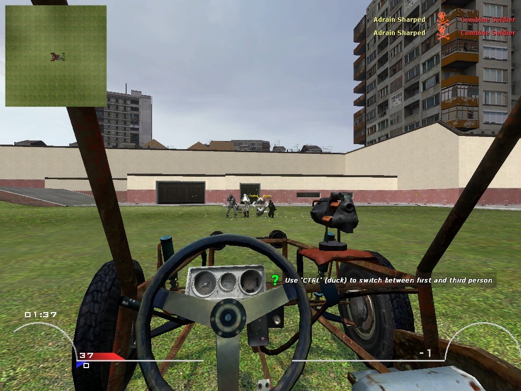 Buggy and Airboat with Gun Mod for Garry's Mod | GMod Mods