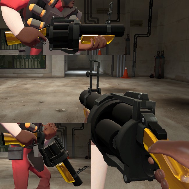 Golden Grenade Launcher Mod for Team Fortress 2 | TF2 Mods