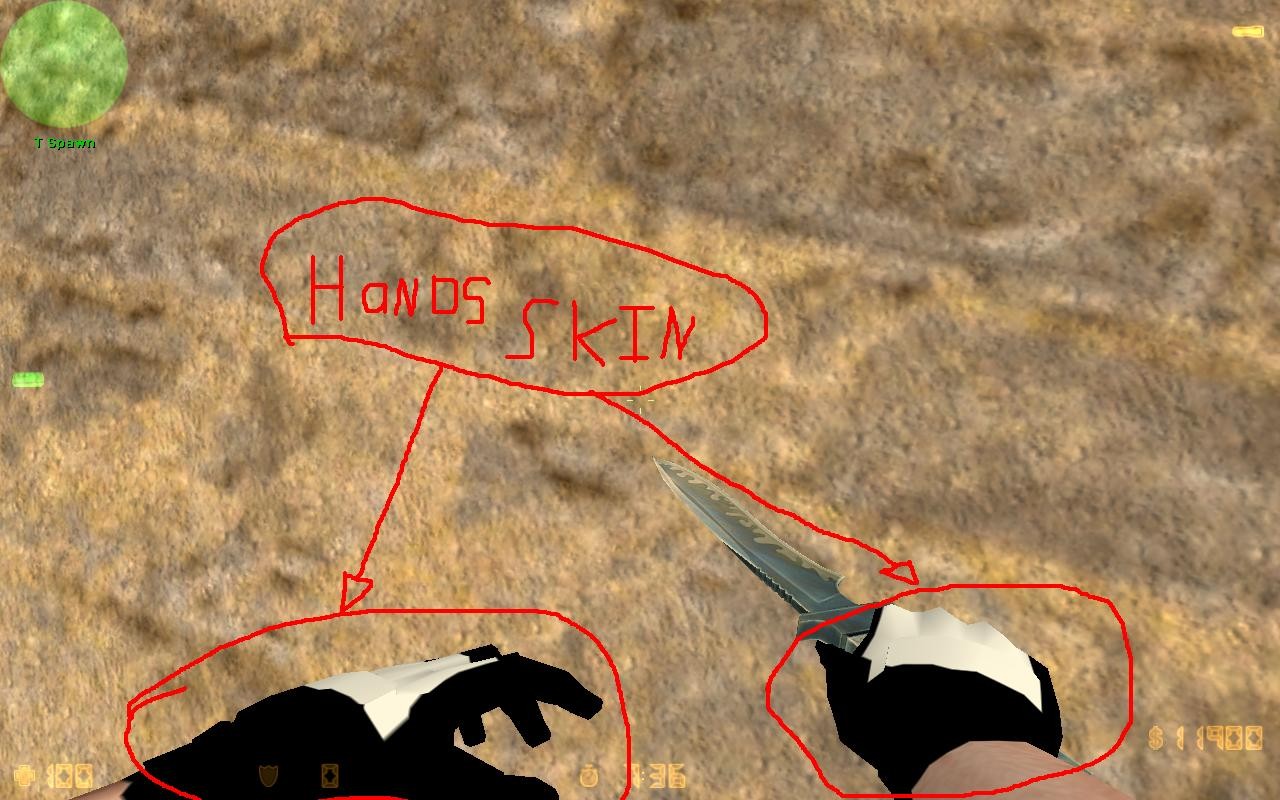 Hands Skin Mod for Counter-Strike: Condition Zero | CS:CZ Mods
