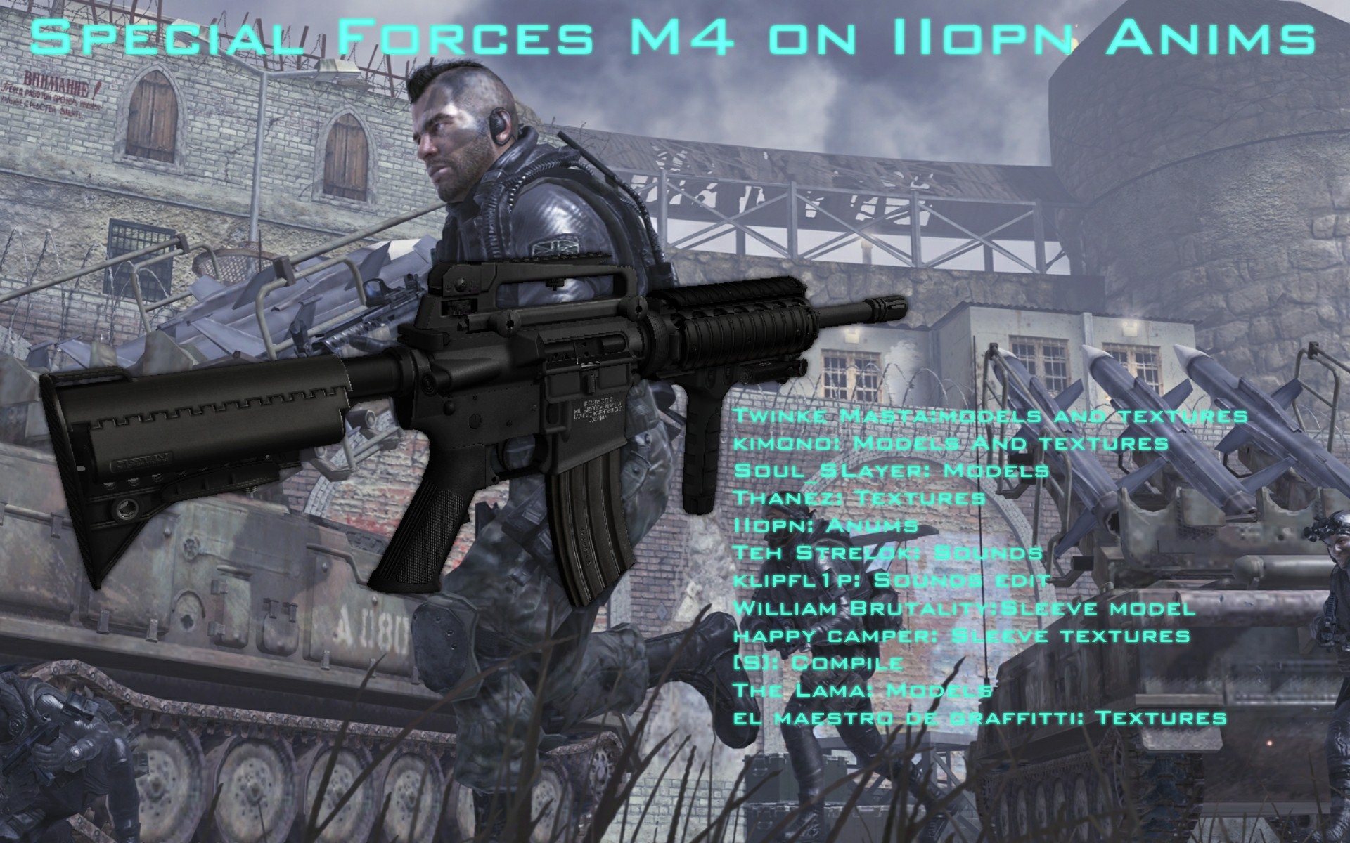 Special Forces M4 Tactical Mod for Counter-Strike: Source | CS:S Mods