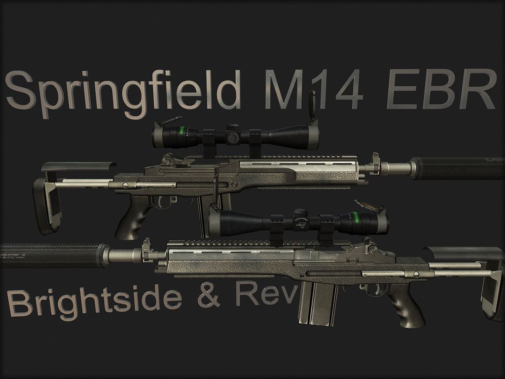 Mr. Brightside's M14 animations Mod for Counter-Strike: Source | CS:S Mods