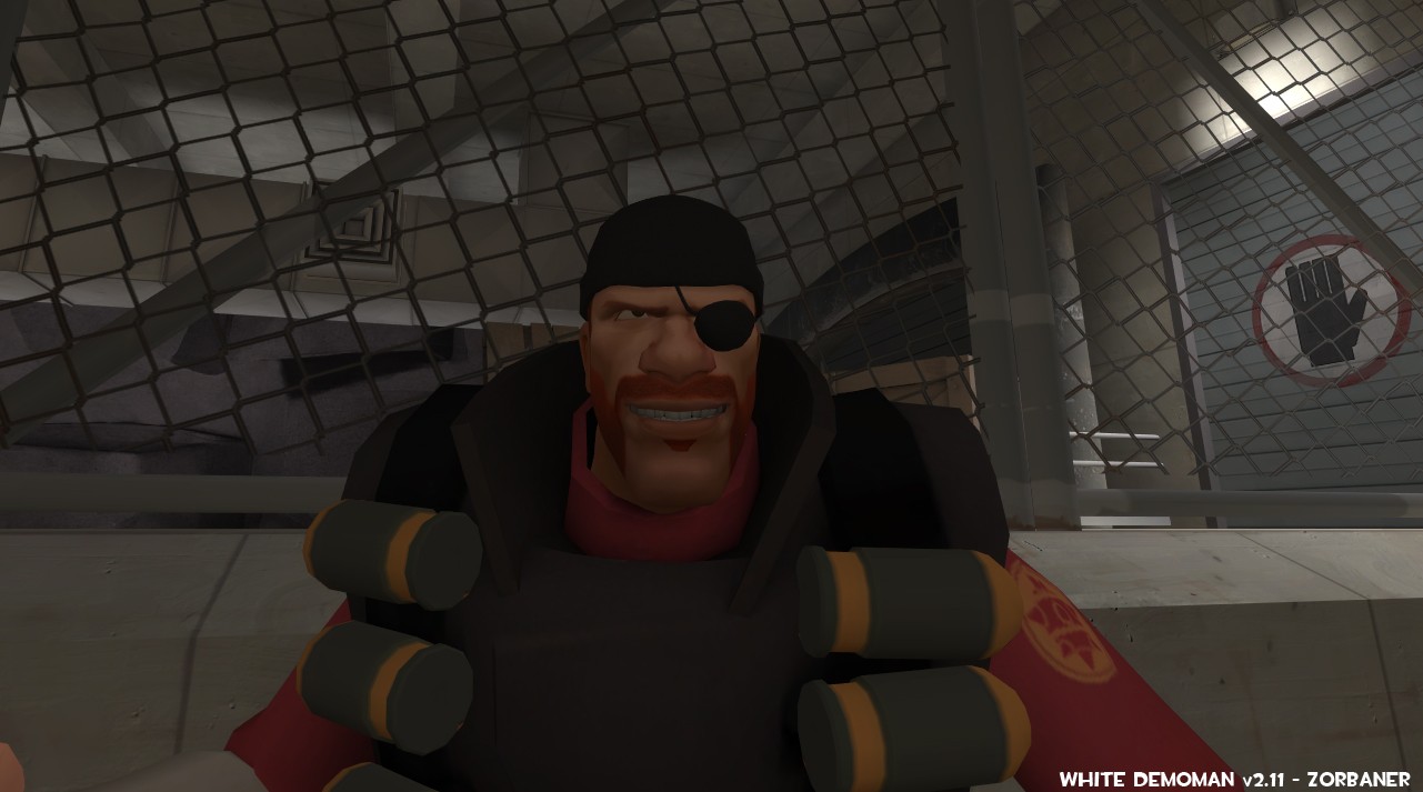 White Demoman v2.11 Mod for Team Fortress 2 | TF2 Mods