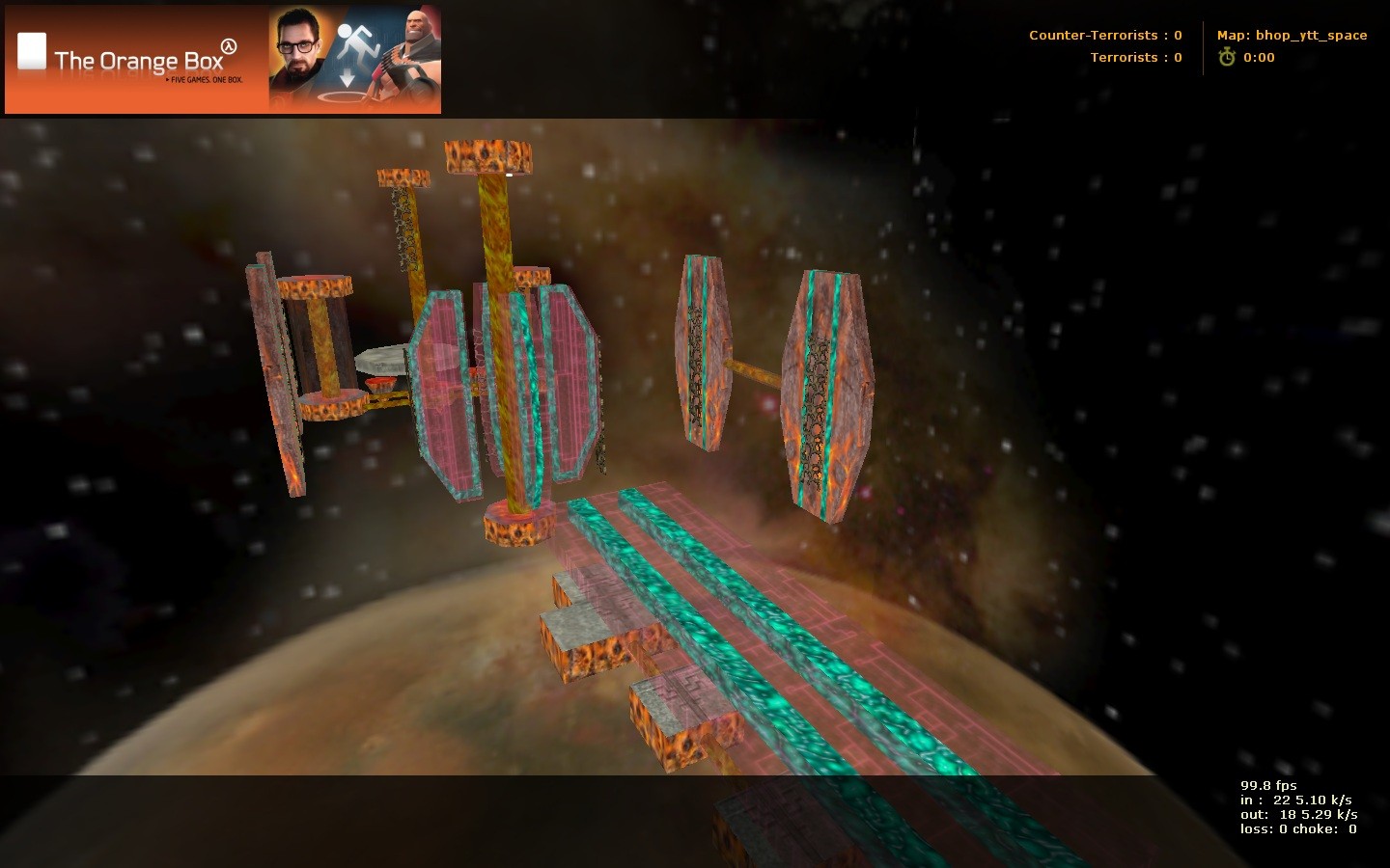 bhop_ytt_space Mod for Counter-Strike 1.6 | CS1.6 Mods