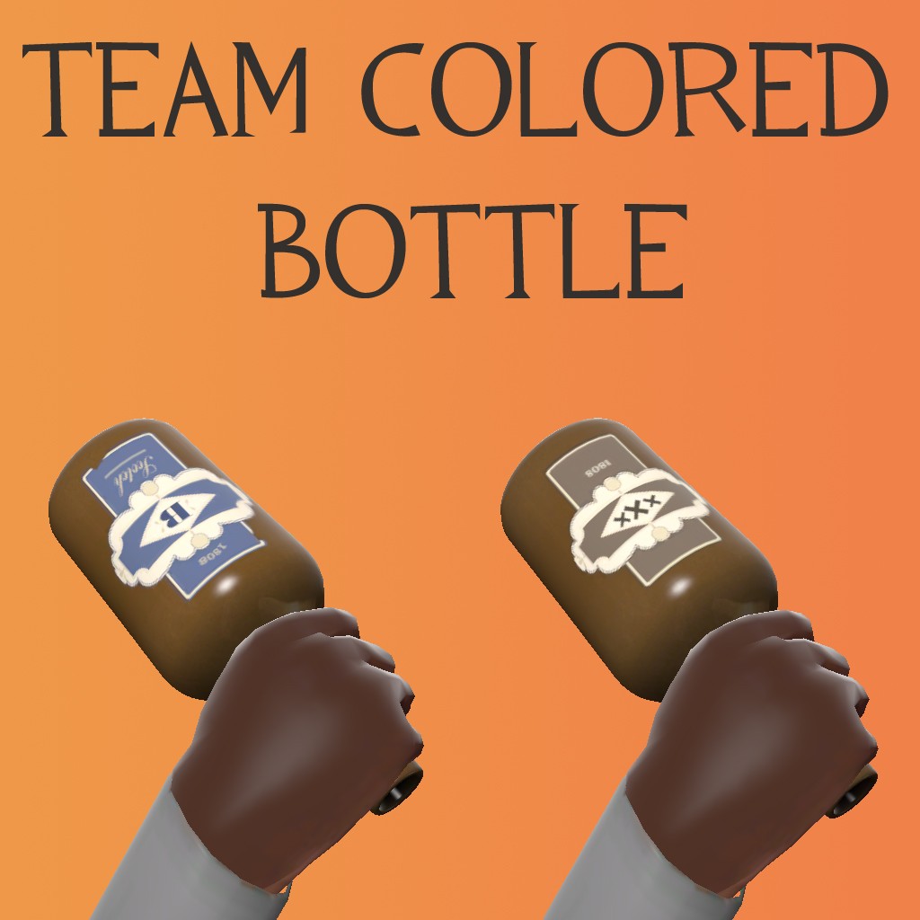 Team Colored Bottle Mod for Team Fortress 2 | TF2 Mods