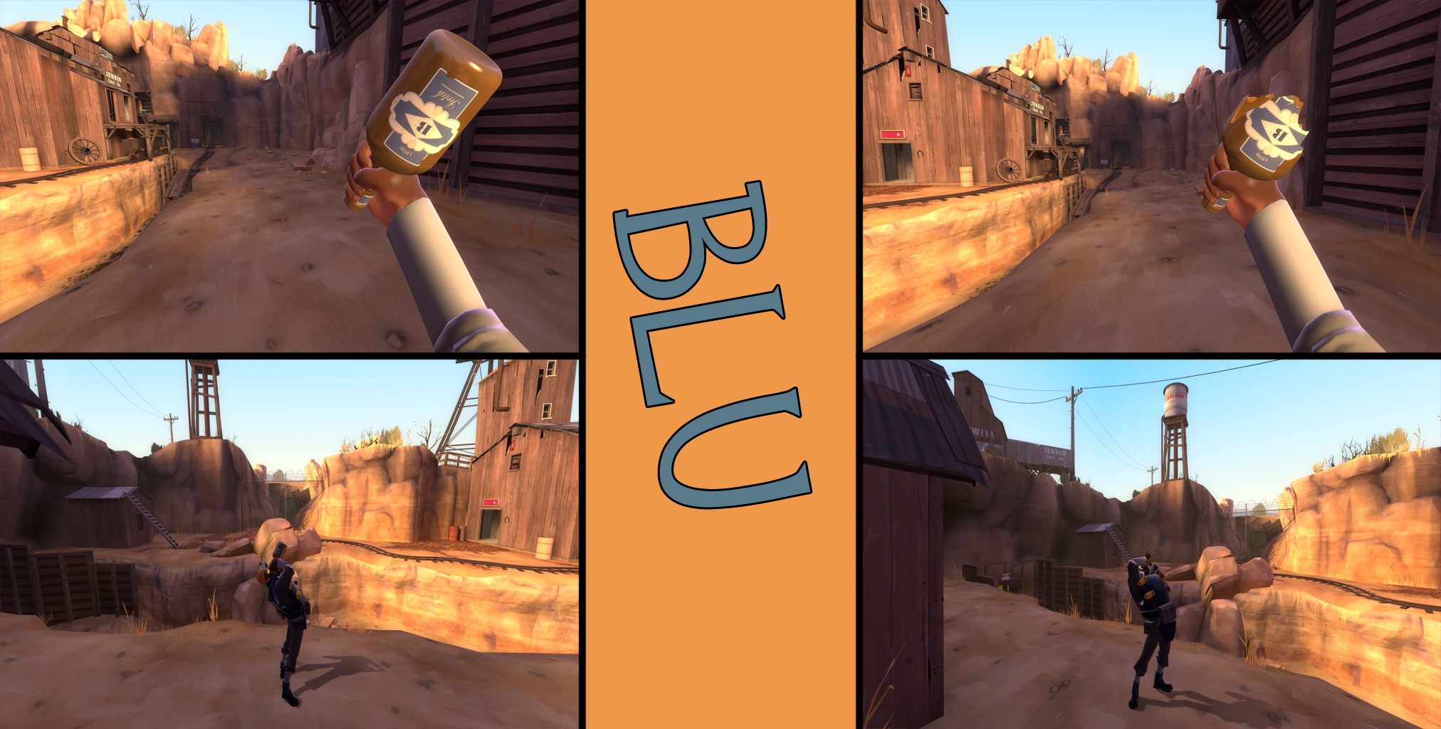 Team Colored Bottle [Team Fortress 2] [Mods]