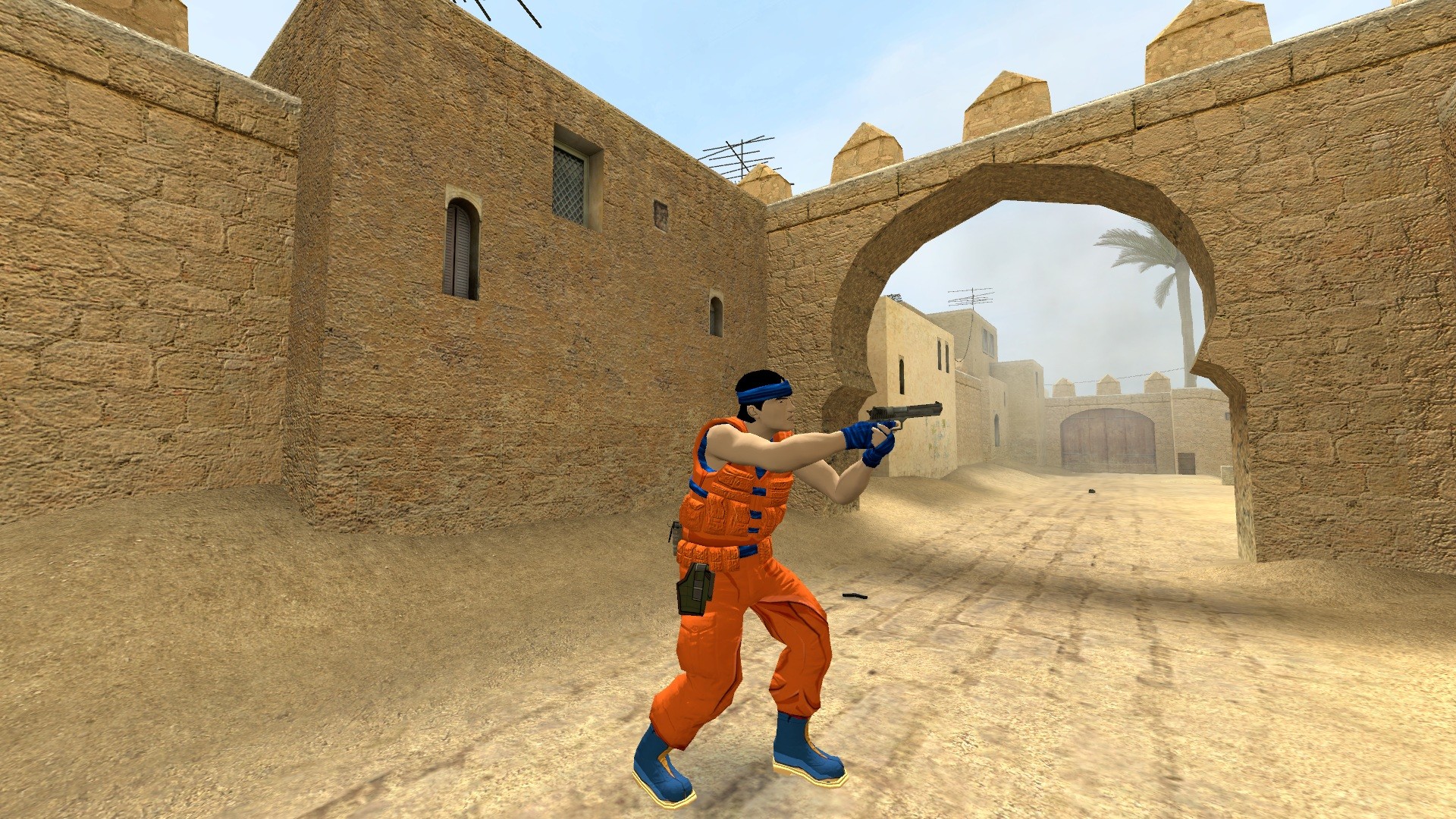 T Guerilla Son Goku Mod for Counter-Strike: Source | CS:S Mods