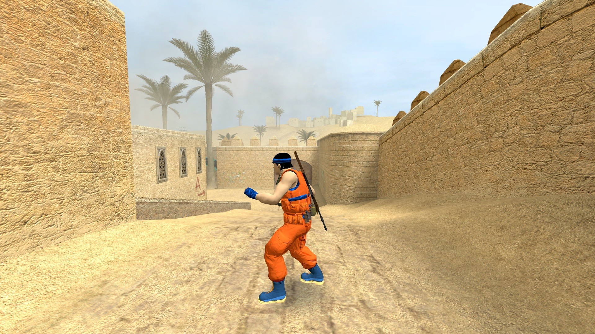 T Guerilla Son Goku Mod for Counter-Strike: Source | CS:S Mods