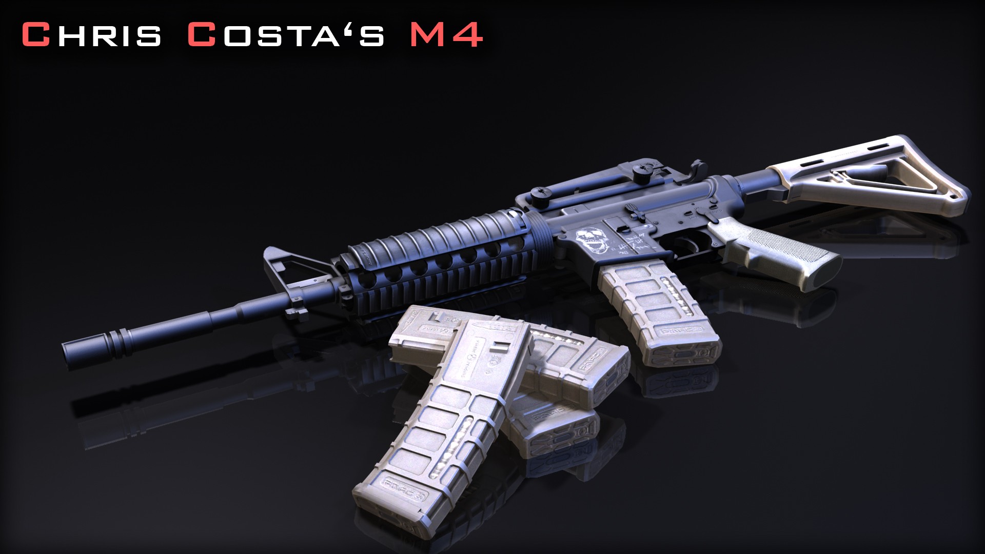 Chris Costa M4 style Animations Mod for Counter-Strike: Source | CS:S Mods