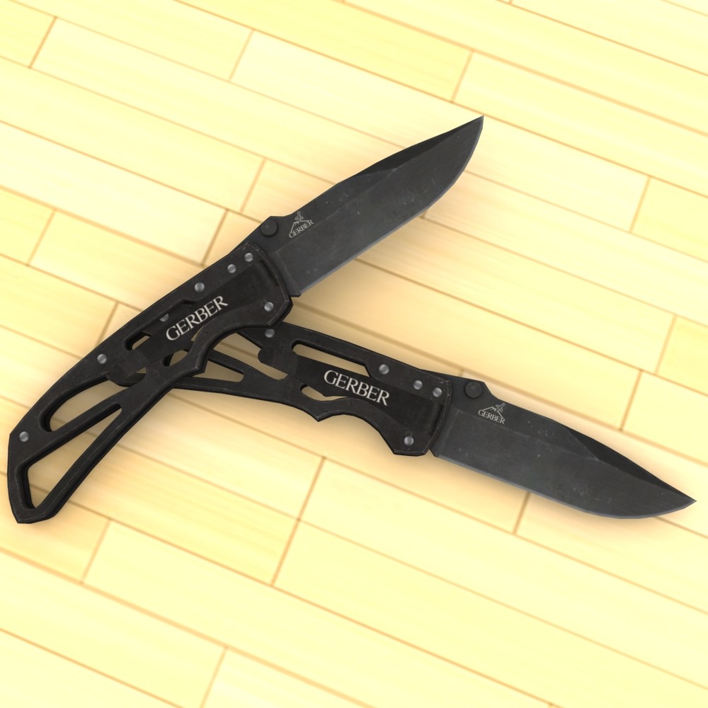 Gerber Powerframe Knife Mod for Counter-Strike: Source | CS:S Mods