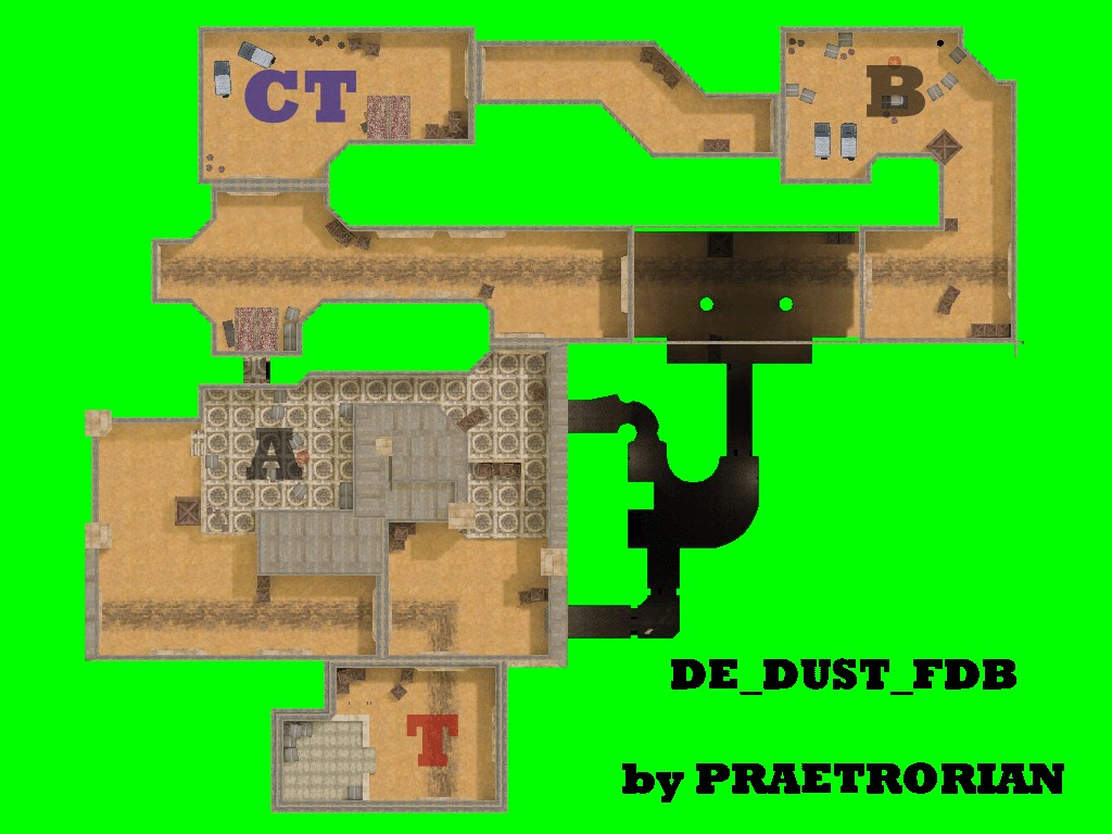 de_dust_fdb Mod for Counter-Strike: Condition Zero | CS:CZ Mods