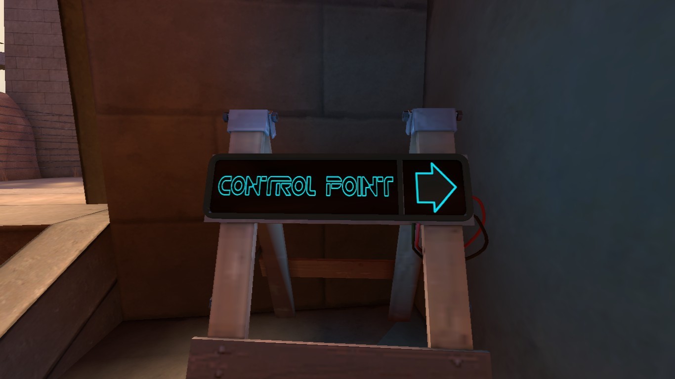 Tron Fortress: Objective Signs MKII Mod for Team Fortress 2 | TF2 Mods