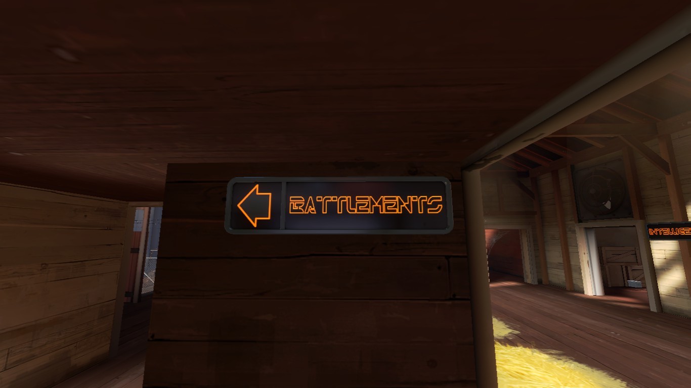 Tron Fortress: Objective Signs MKII Mod for Team Fortress 2 | TF2 Mods