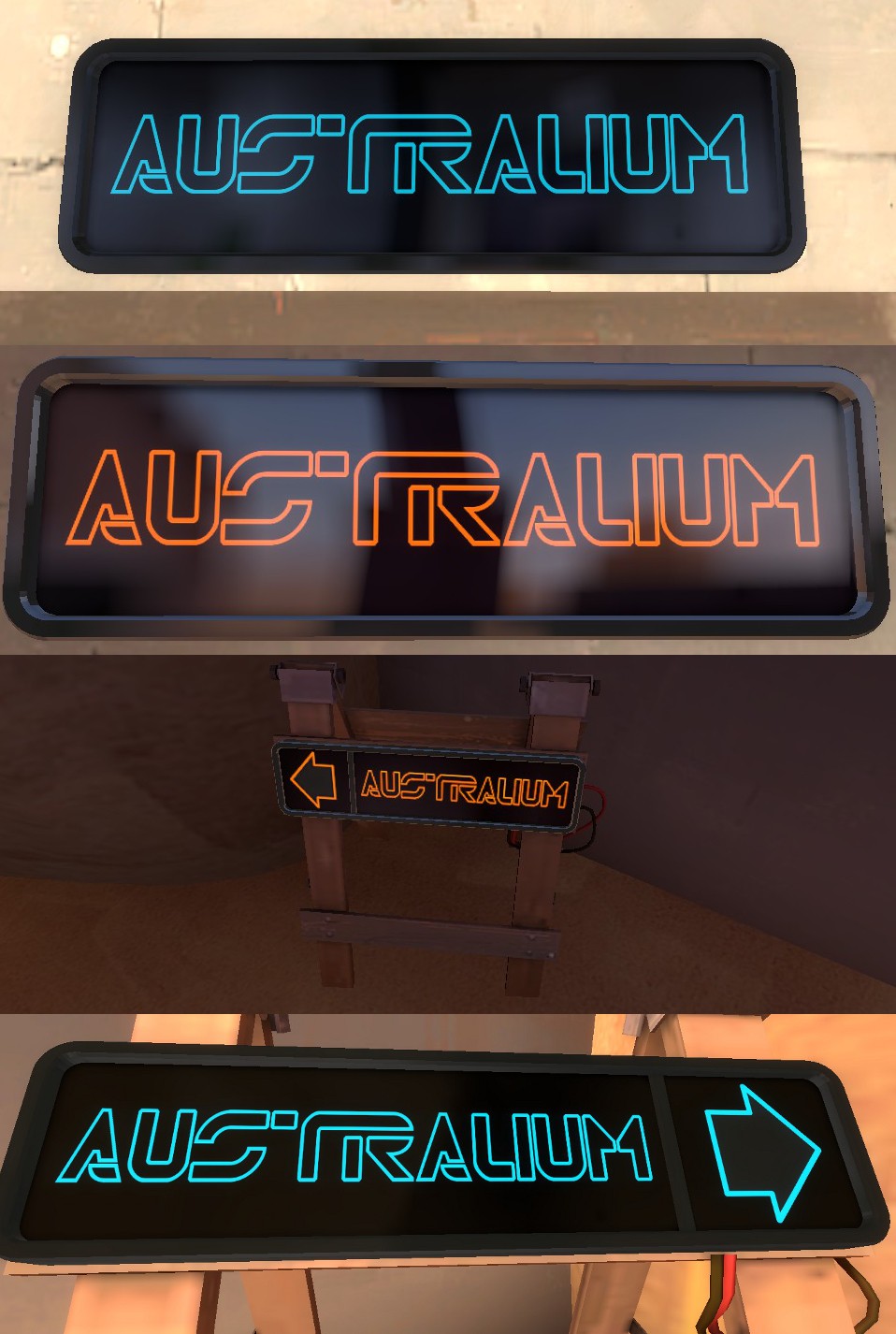 Tron Fortress: Objective Signs MKII Mod for Team Fortress 2 | TF2 Mods