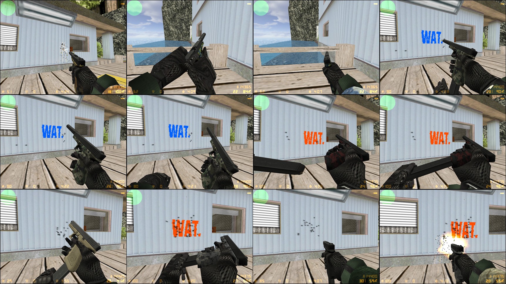 Full Auto Glock 17 on MW2 animations Mod for Counter-Strike 1.6 | CS1.6 ...