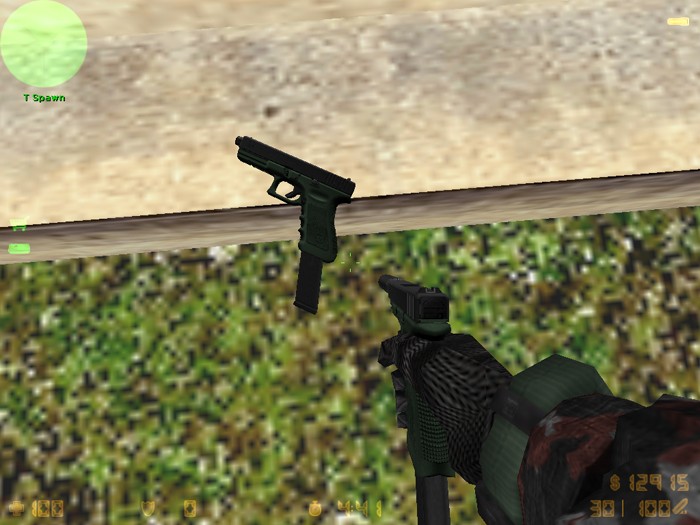 Full Auto Glock 17 on MW2 animations Mod for Counter-Strike 1.6 | CS1.6 ...