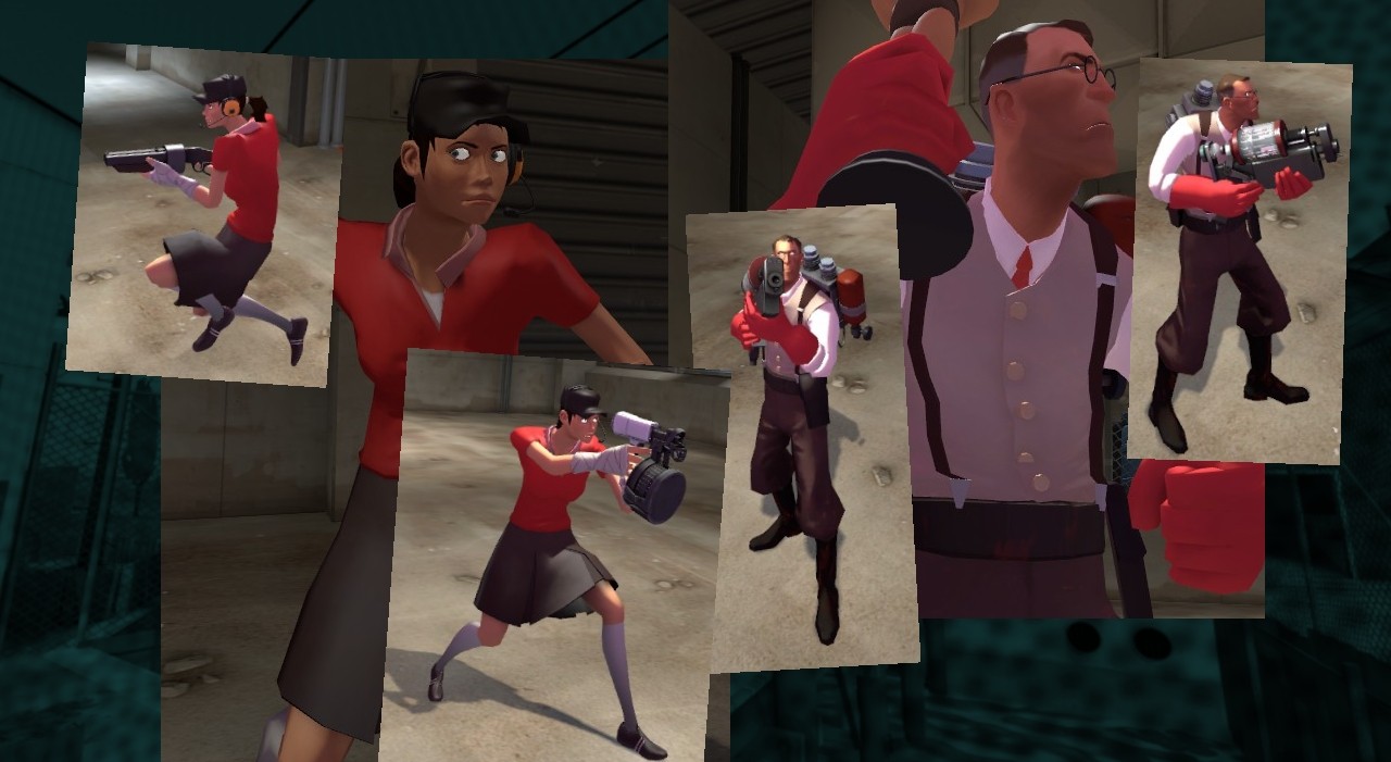 FemScout/Medic Beta Lighting Fix Mod for Team Fortress 2 | TF2 Mods
