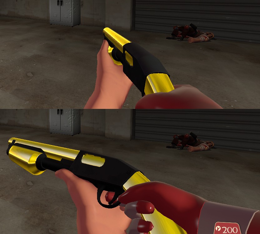Gold/Silver Shotgun Pack Mod for Team Fortress 2 | TF2 Mods