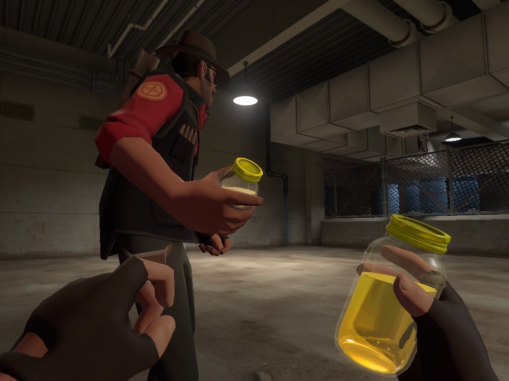 Melted Gold Jarate Mod for Team Fortress 2 | TF2 Mods