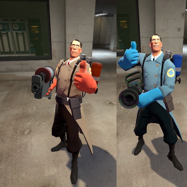 Medic Recolor Mod for Team Fortress 2 | TF2 Mods