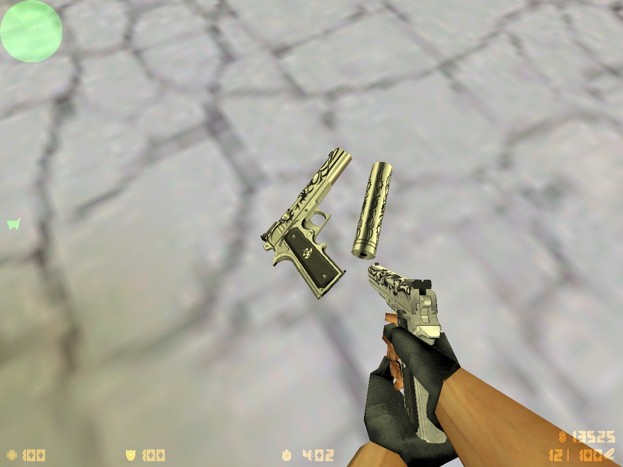 Colt.45 Tribal [Counter-Strike 1.6] [Mods]