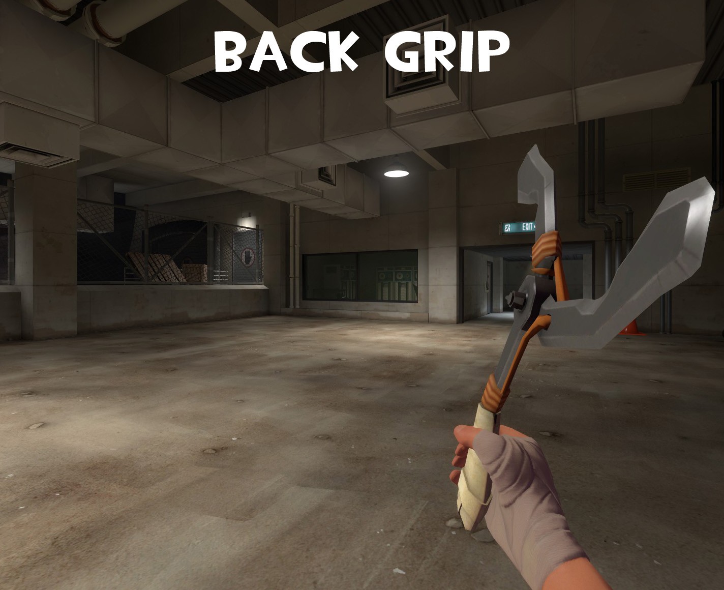Wingstick View Model for The Flying Guillotine [Team Fortress 2] [Mods]